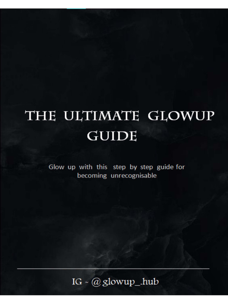The Ultimate Glow Up Guide | PDF