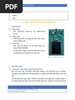 Thuc Hanh Freertos - stm32 | PDF