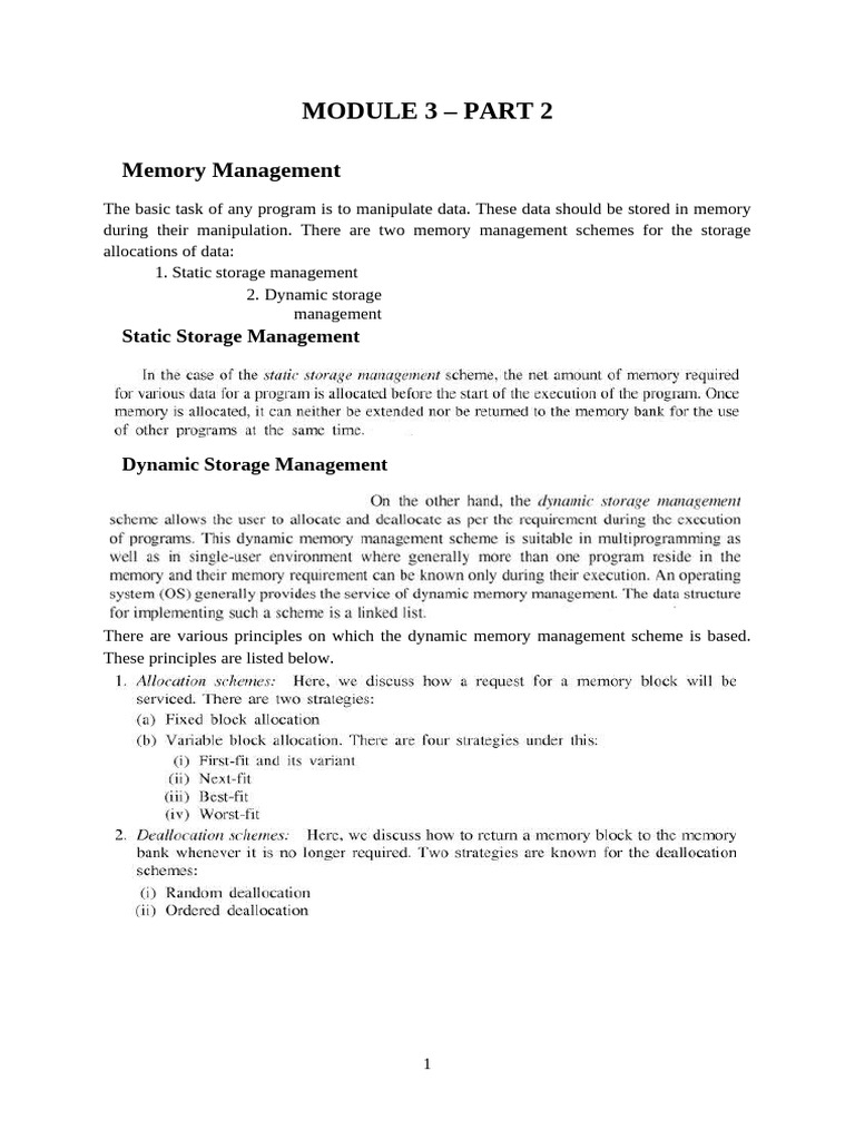 Module 3 Part 2 | PDF Module 3 Part 2 | PDF