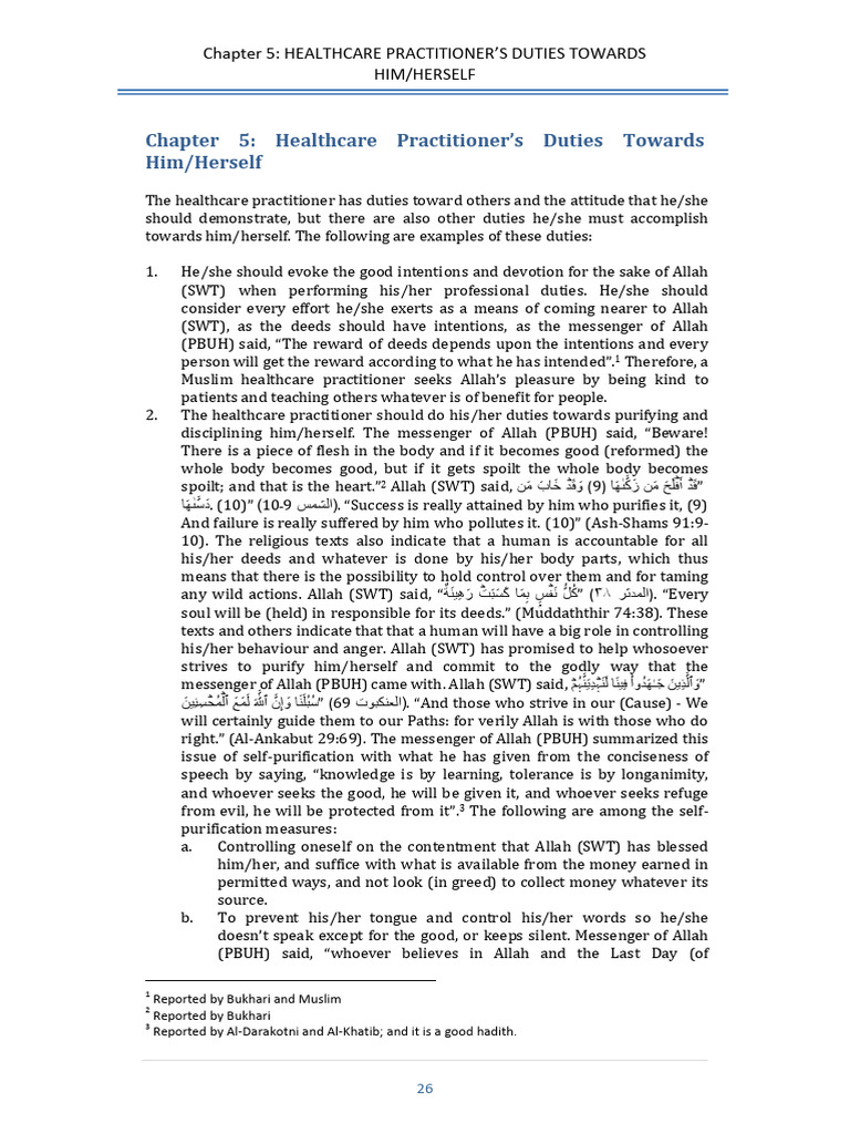 Code-of-Ethics For Healthcare Practitioners English-32-34 | PDF | God ...