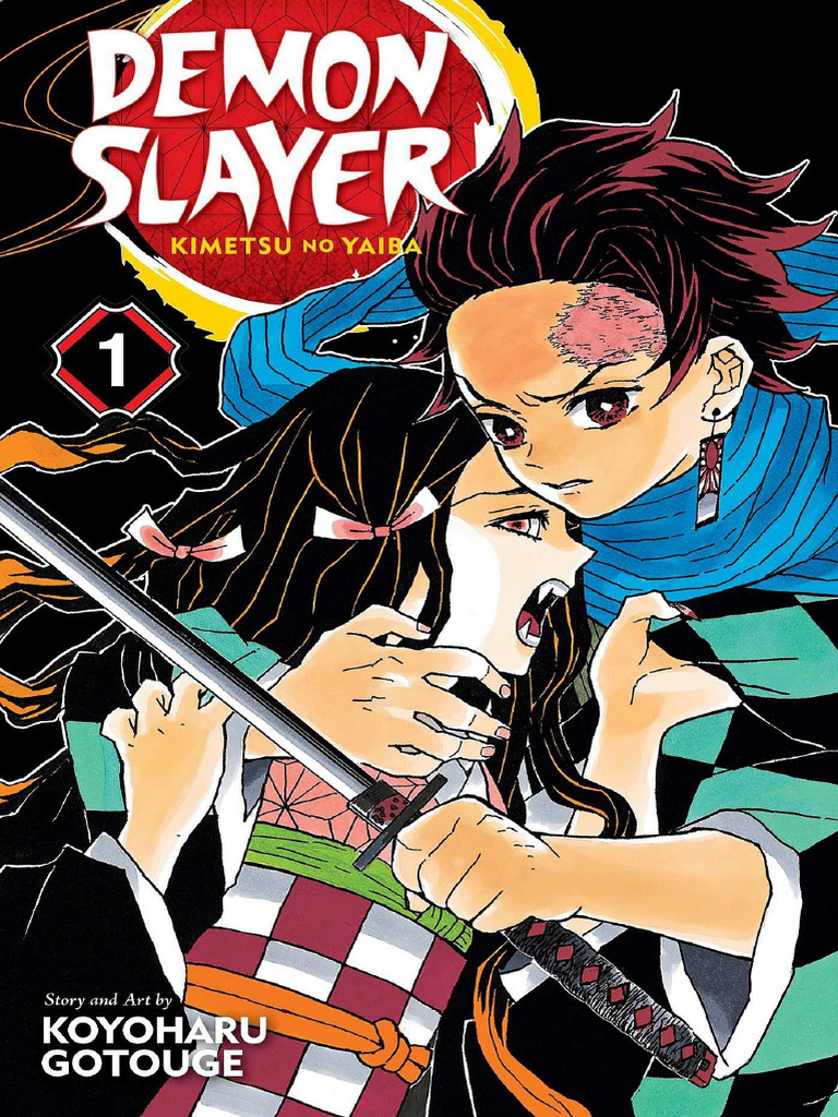 Demon Slayer Kimetsu No Yaiba, Volumes 1-2, Chapters 001-016 (Koyoharu ...