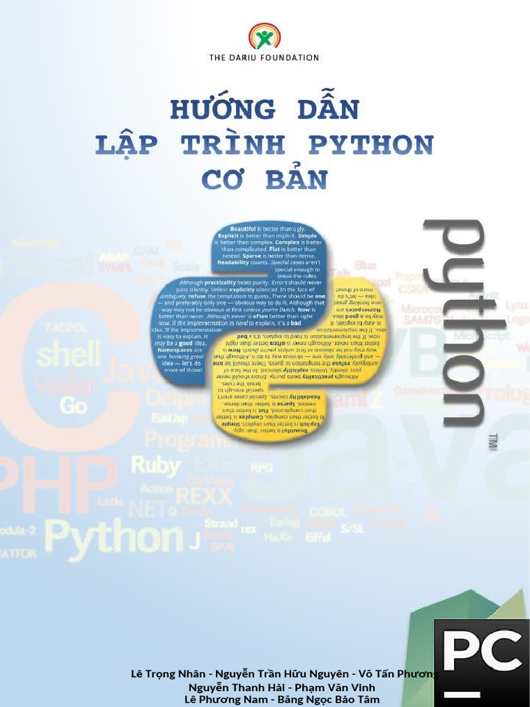 GiaoTrinh - PythonCoBan v2 Edf20 | PDF