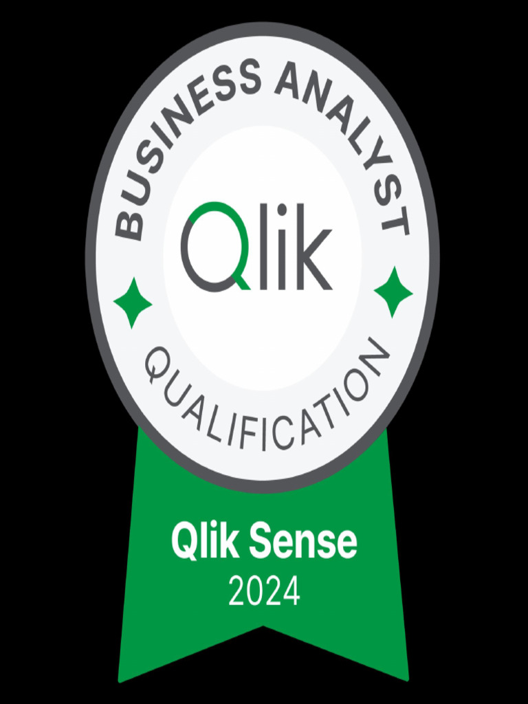 Qlik Sense Business Analyst Badge | PDF