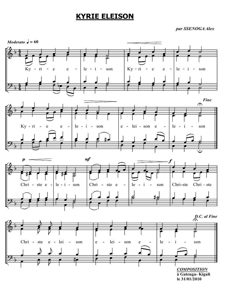 Kyrie Eleison | PDF