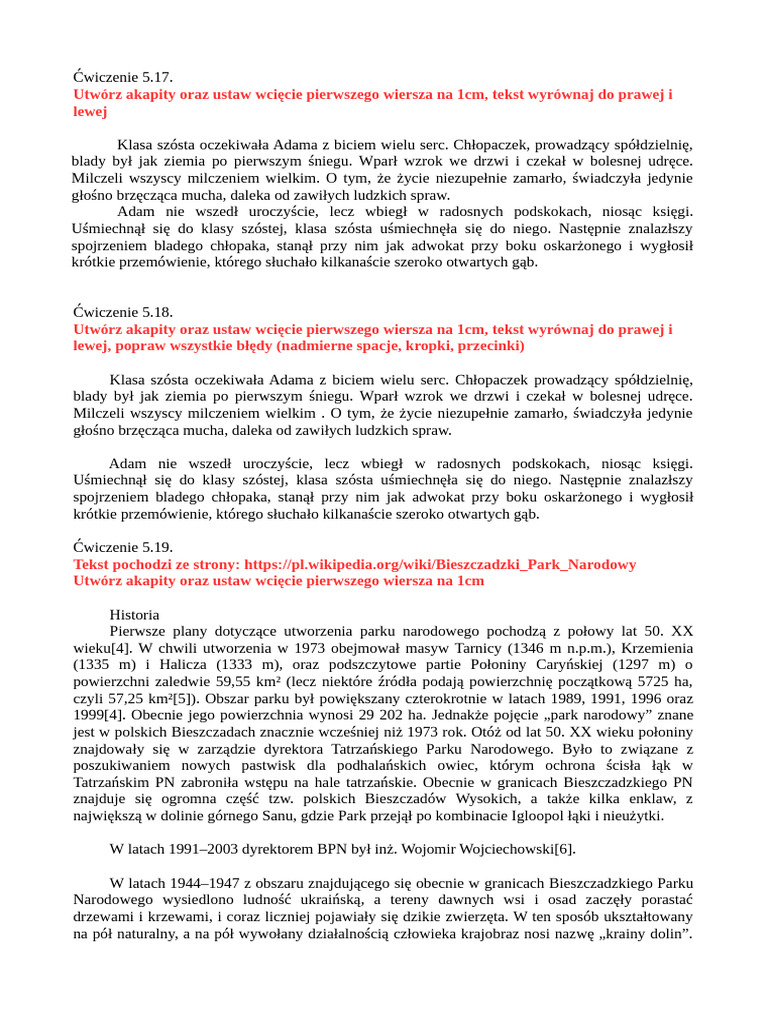 AKAPITY Poprawa | PDF