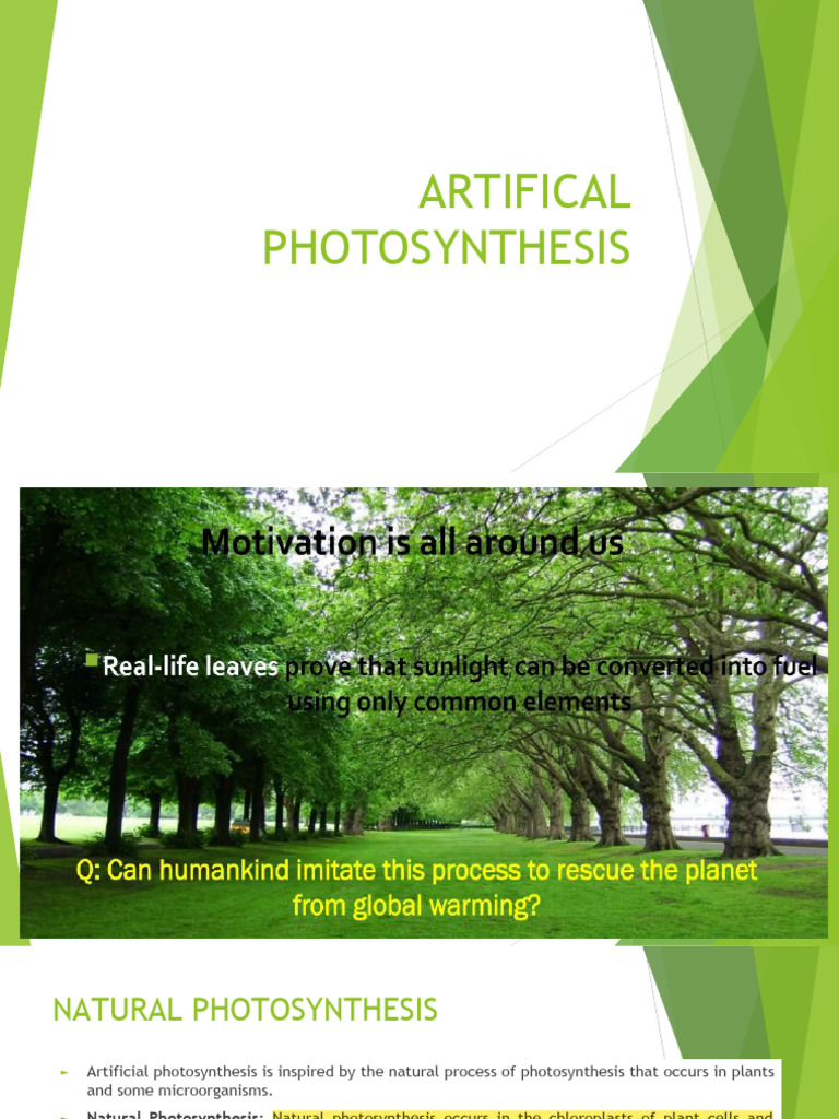 Artificial Synthesis PDF | PDF | Photosynthesis | Carbon Dioxide