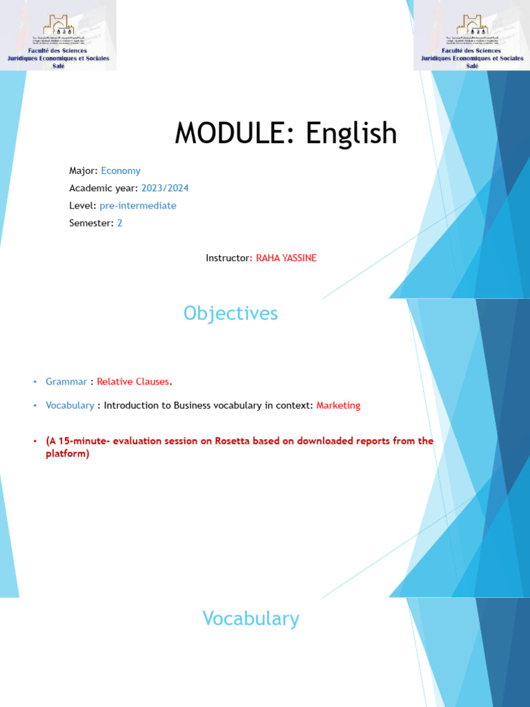 Marketing Voc & Relative Pronouns | PDF | Brand | Marketing