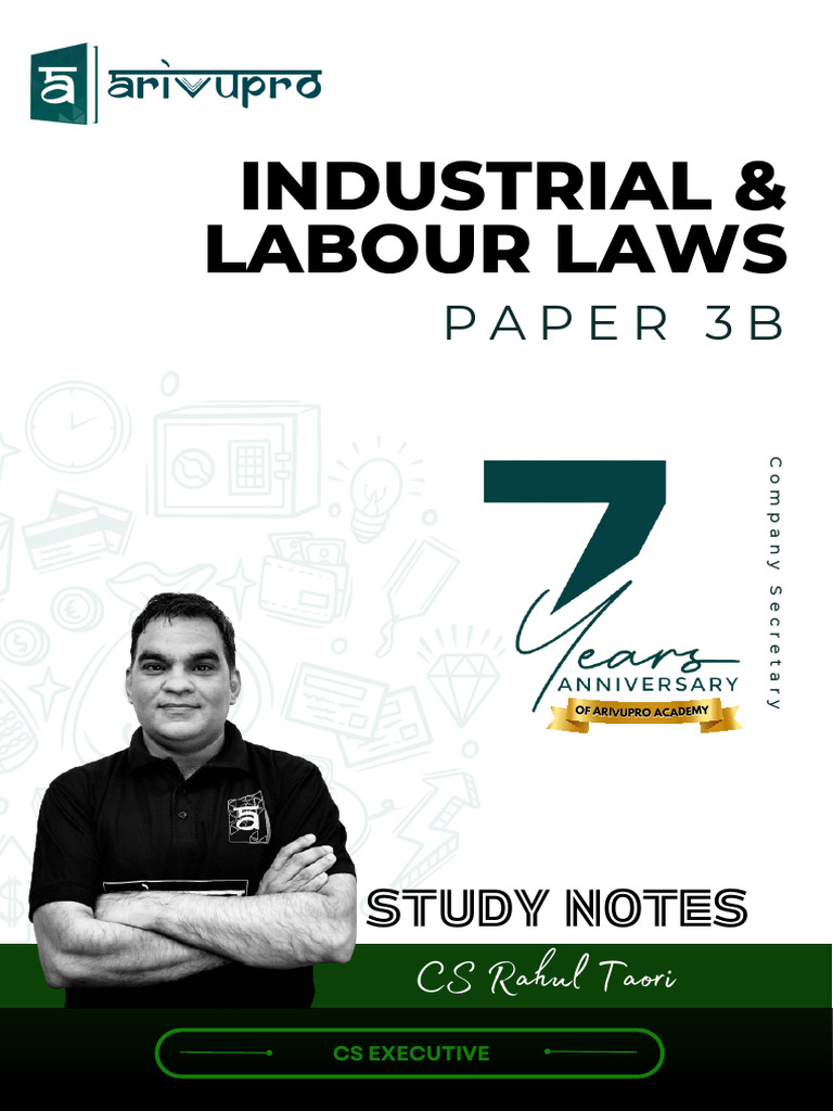 Industrial and Labor Laws Study Book V2 Lyst1728972589469 | PDF | Labour Law | Employment