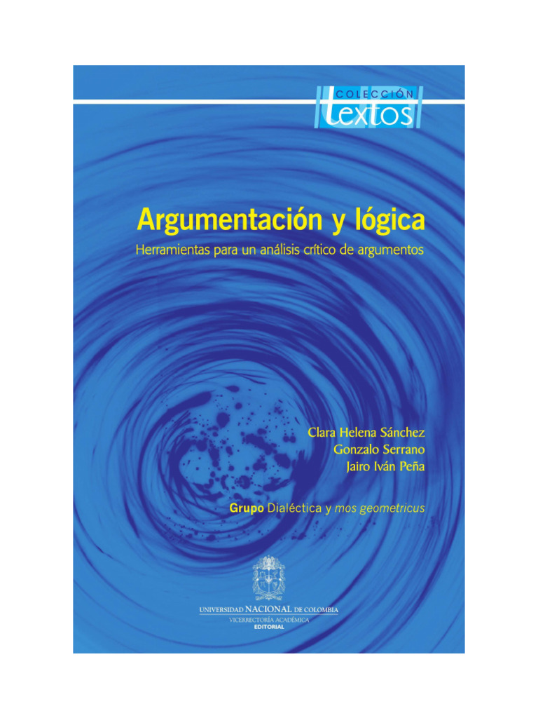 ARGUMENTACION Y LOGICA Sanchez | PDF