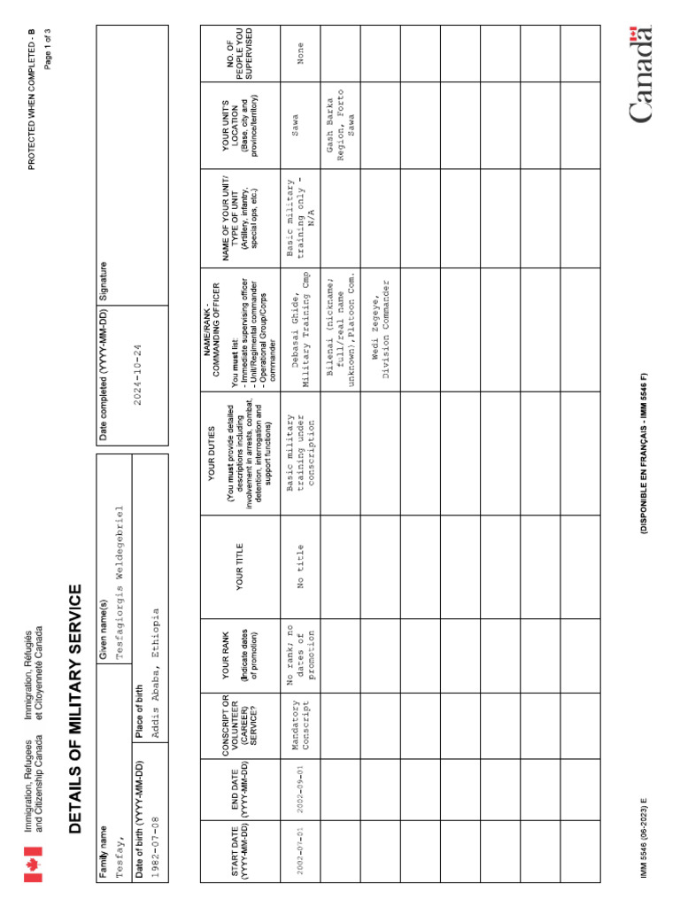 Imm5546e - Military Table To SIGN | PDF