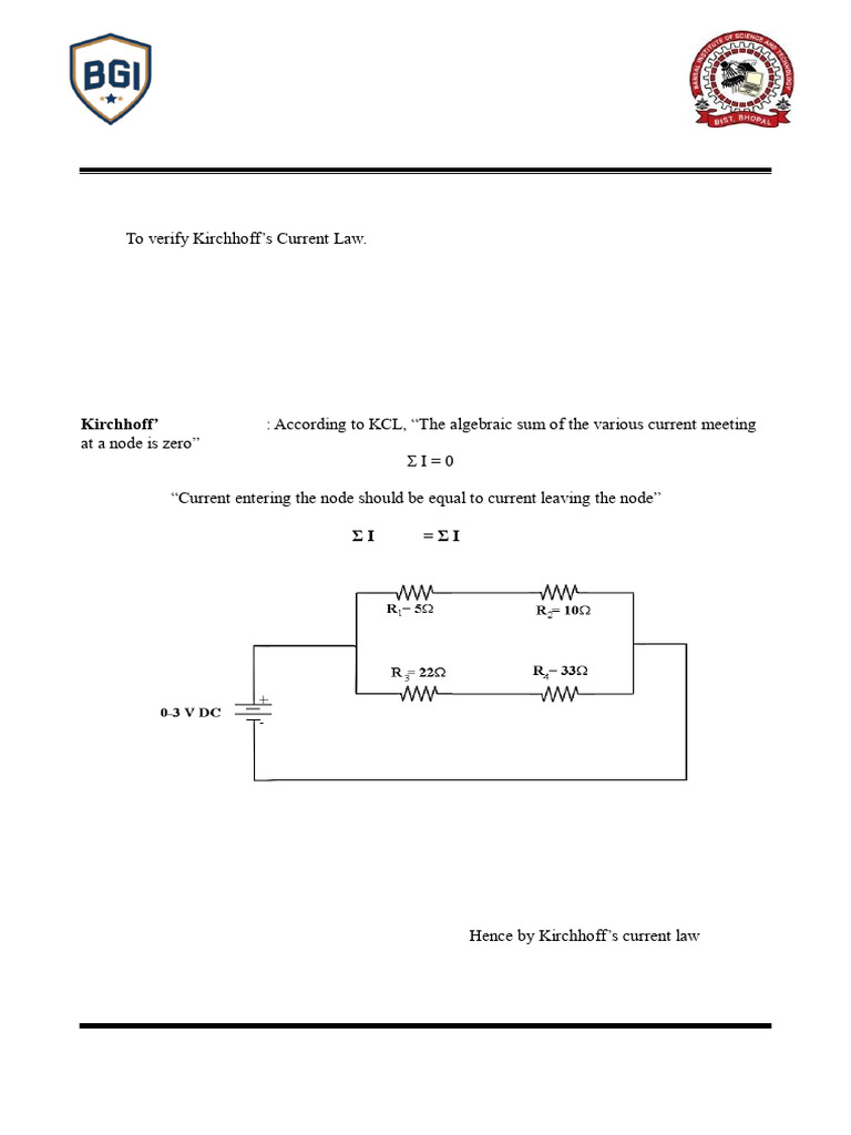 BEEE BT-104 Experiment-1A and 1B | PDF | Voltage | Quantity
