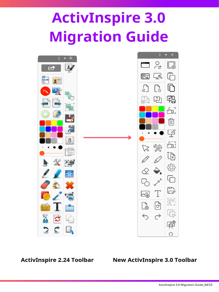 ActivInspire 3.0 Migration Guide 5 1 | PDF | Software | Computing