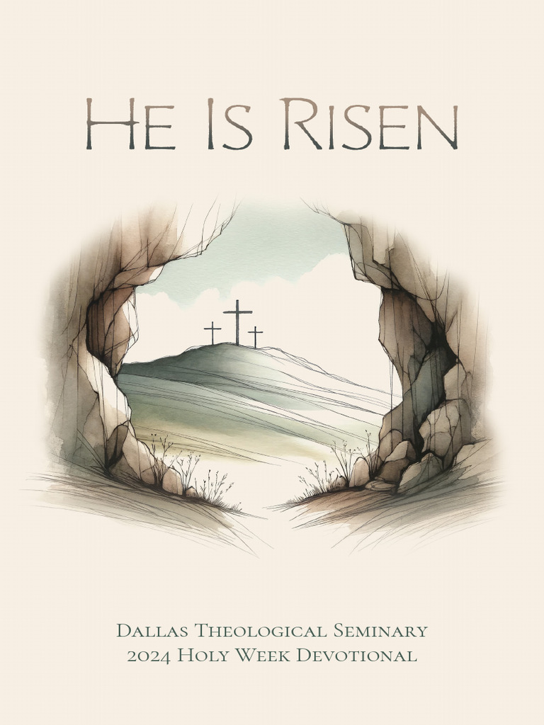 2024 DTS Holy Week Devotional | PDF | Jesus | God The Father