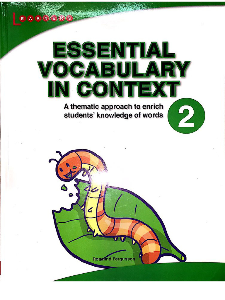 Essential Vocabulary in Context2 | PDF