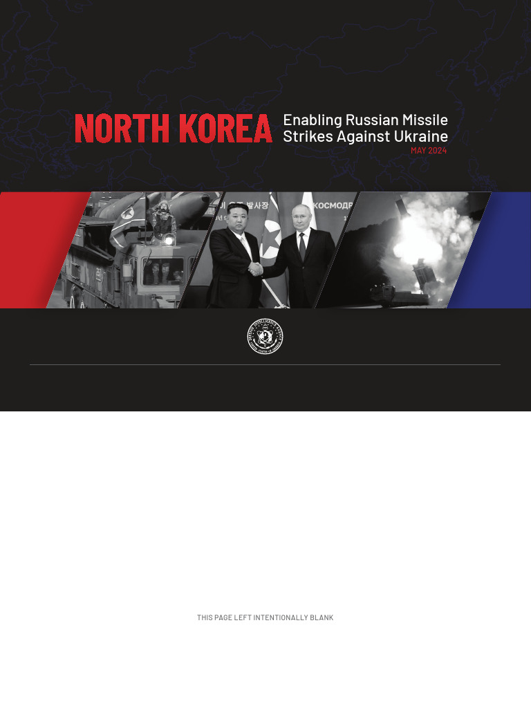 DPRK Russia NK Enabling Russian Missile Strikes Against Ukraine | PDF ...