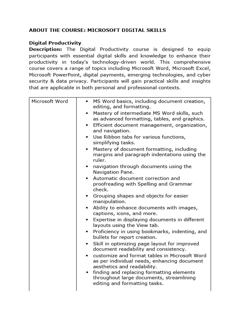 Microsoft Digital Skills | PDF | Computer Security | Security