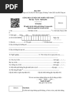 Mau TK01 To Khai Cap HCPT Trong Nư C TK01 M I | PDF