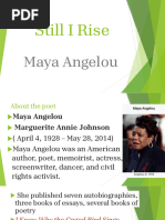 Equality by Maya Angelou - Critical Analysis | PDF | Maya Angelou | Poetry