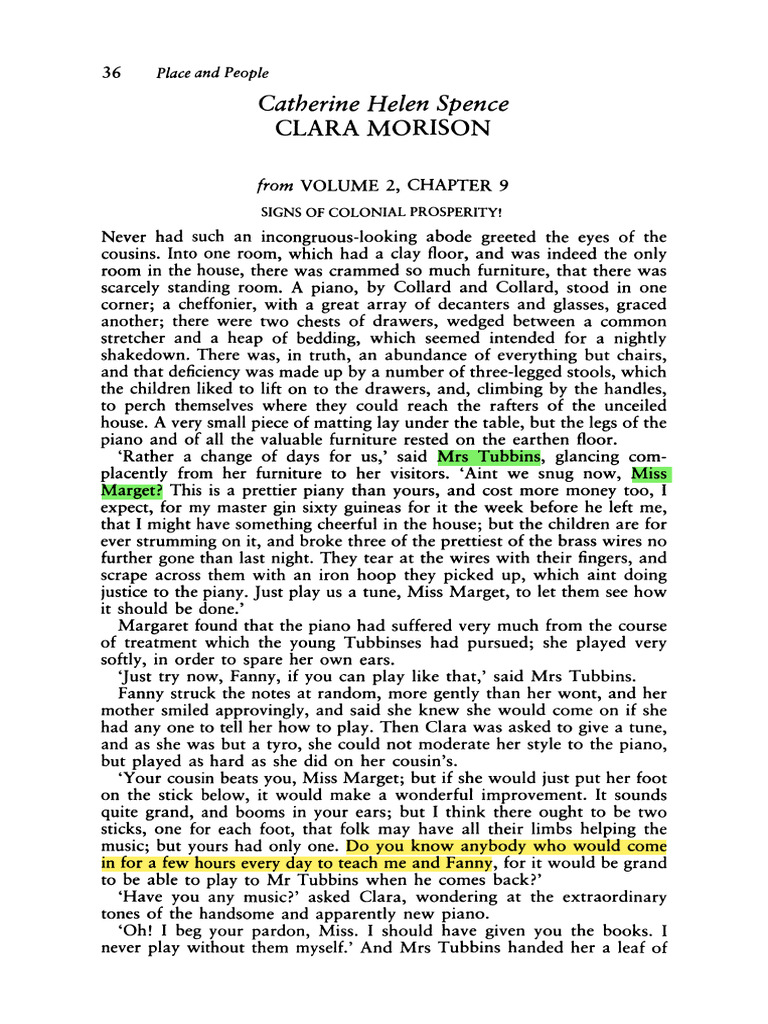 Clara Morrison | PDF | Mystery, Thriller & Crime Fiction