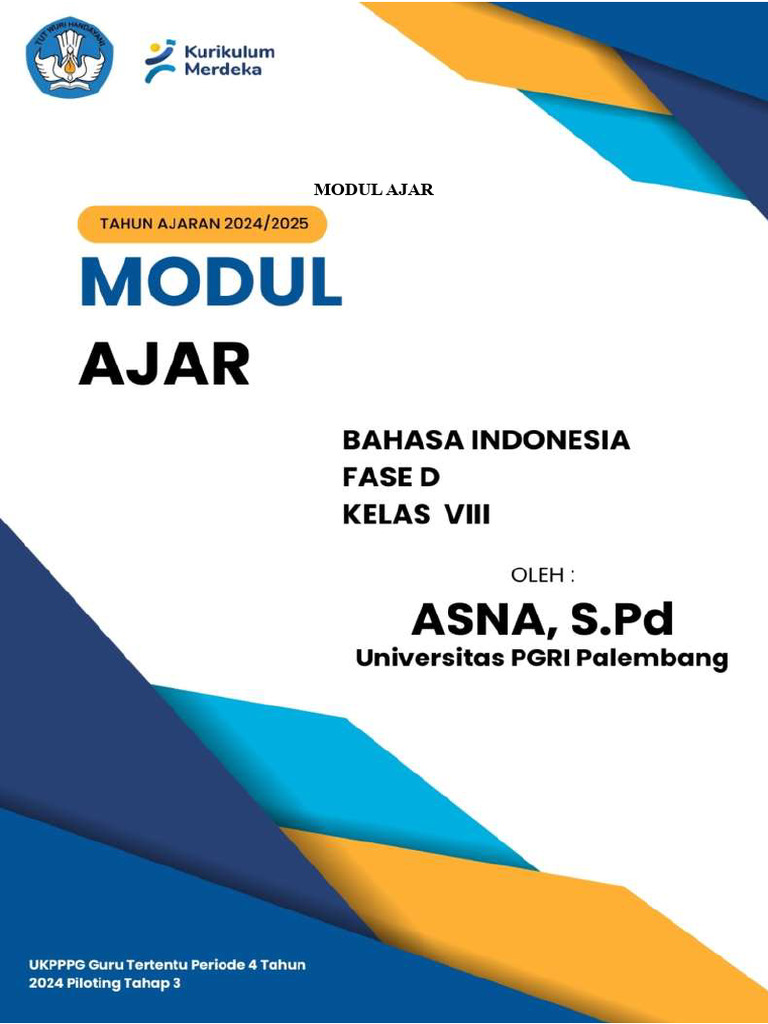 Modul Ajar Ukin Asna | PDF | Seni