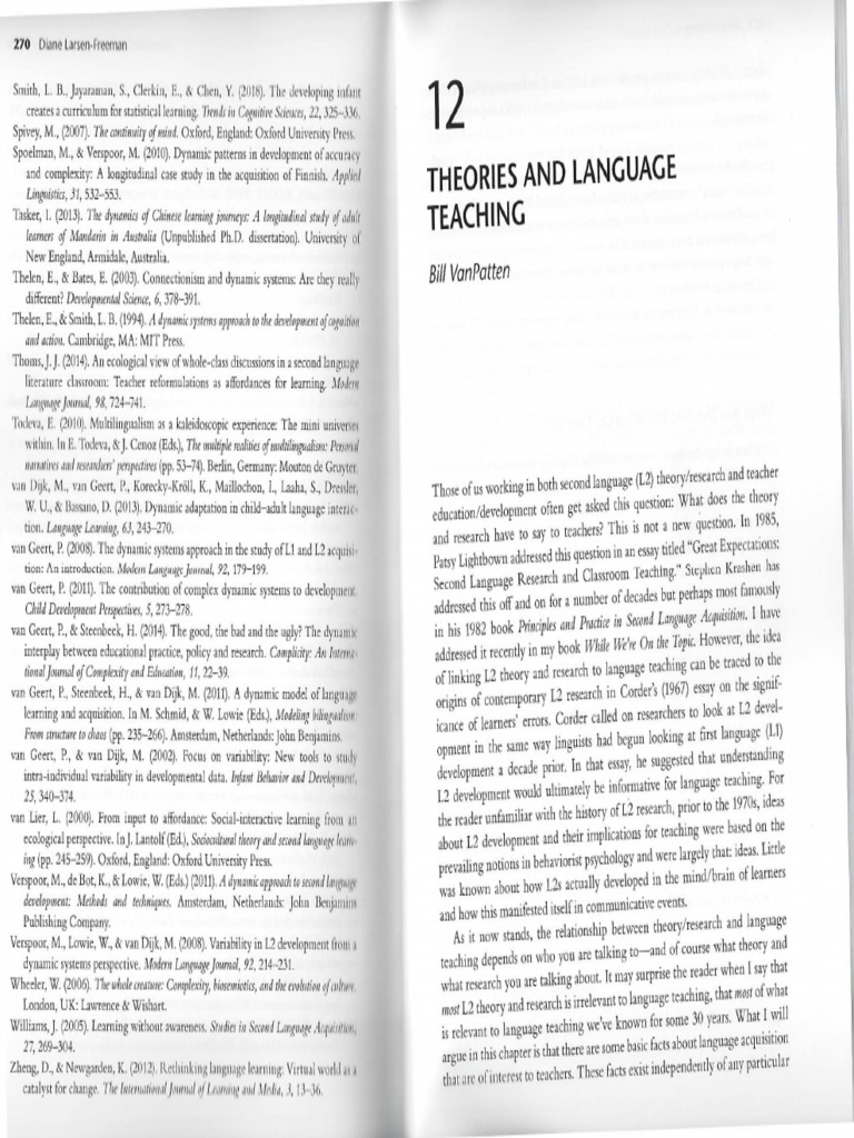 Alternative Approaches To Second Language Acquisition | PDF Alternative Approaches To Second Language Acquisition | PDF