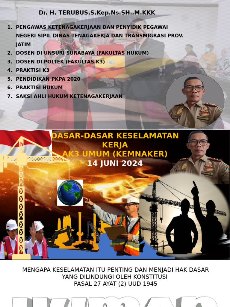Dasar-Dasar K3 Revisi | PDF