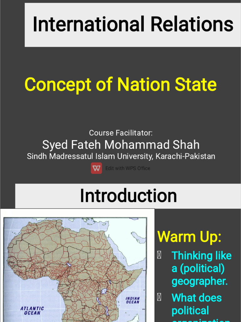 Understanding Nation-States in Political Geography | PDF | Nation State ...