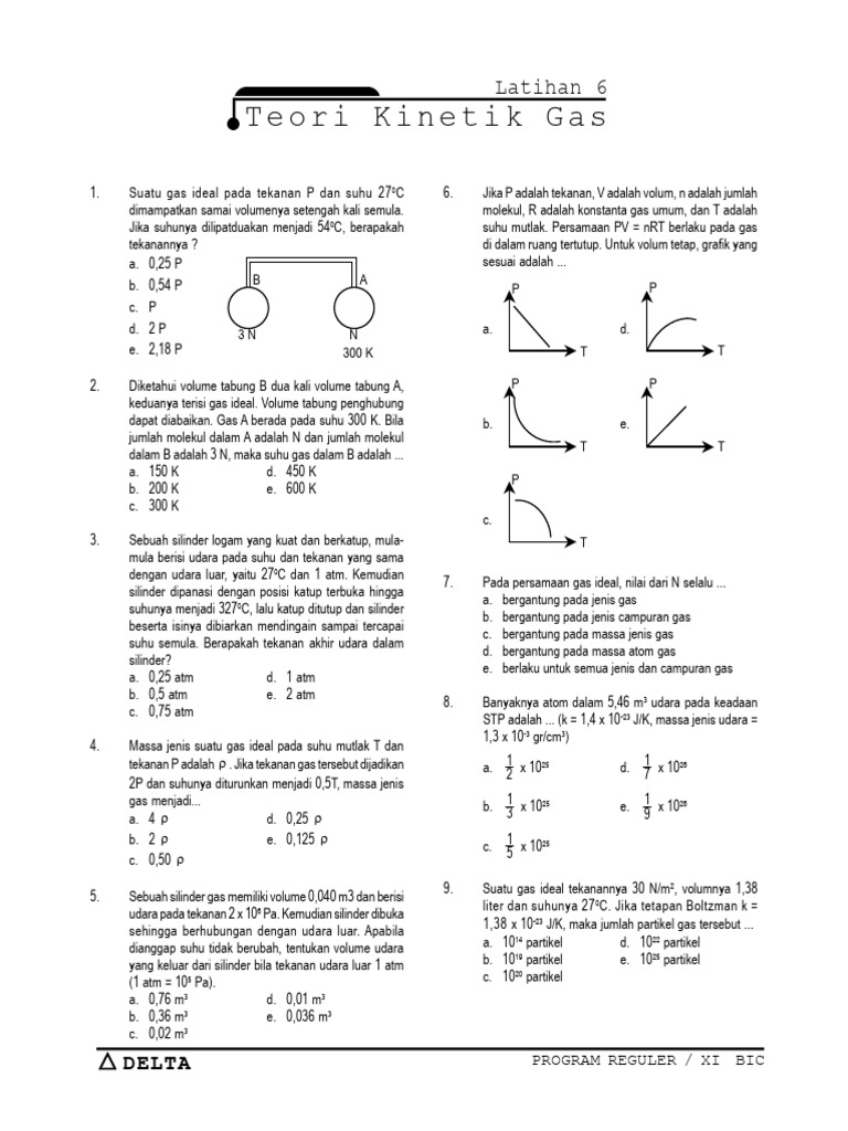 Teori Kinetik Gas | PDF