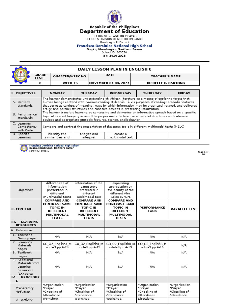 DLP Week 15 | PDF | Human Communication | Cognition