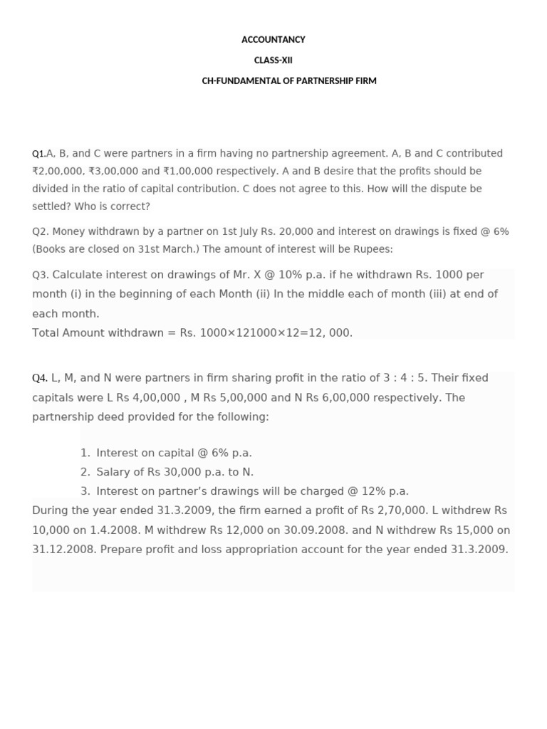 ch1 Fundamental Acc ASSIGNMENT 2 | PDF