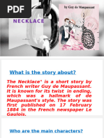 The Necklace Chapter Notes | PDF | Pride