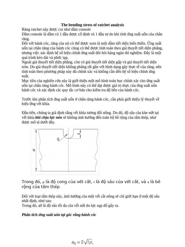 Ratchet Stress | PDF