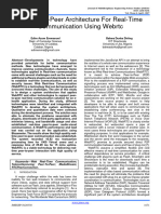 MSC Dissertation - Yann Guillon - WebRTC | PDF | Hypertext Transfer Protocol | Ajax (Programming)