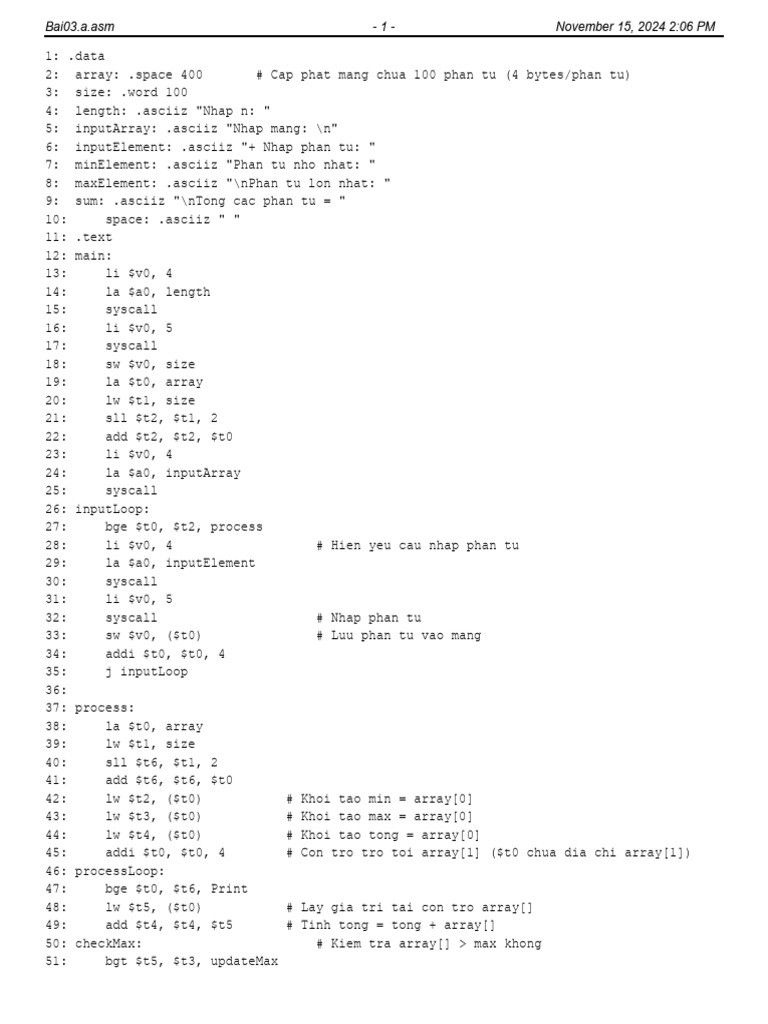 Mip 3 A | PDF | String (Computer Science) | Computer Data
