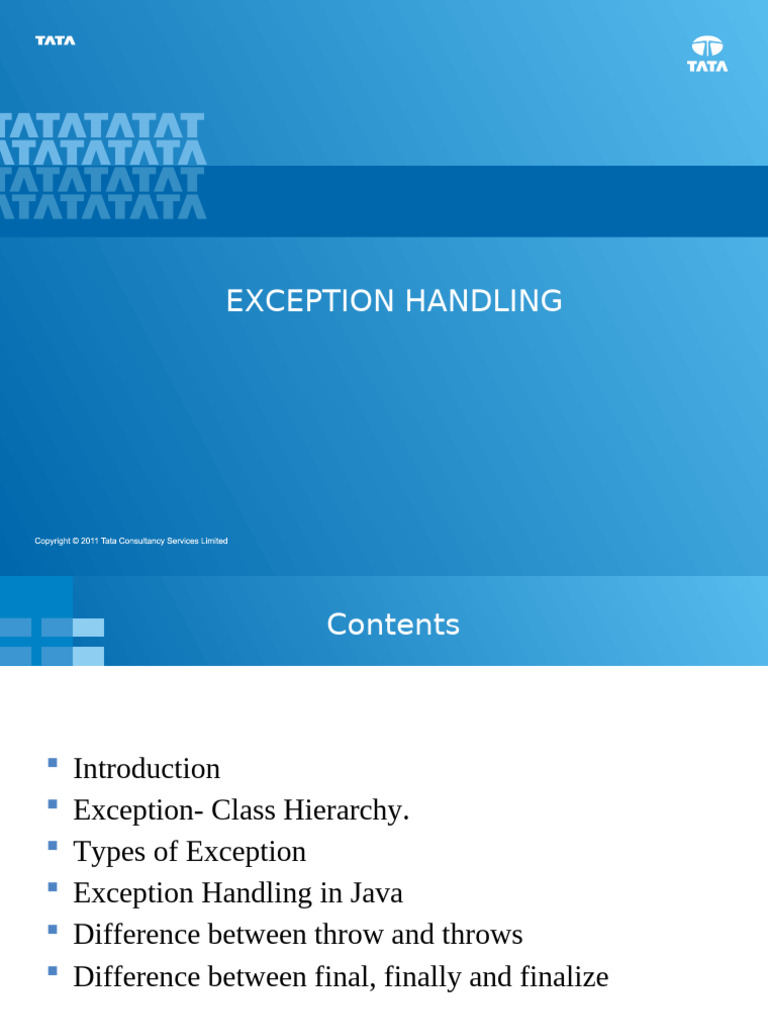 Java Exception Handling Guide | PDF | Computer Science | Computer ...