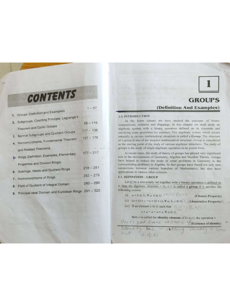 Groups Algebra | PDF