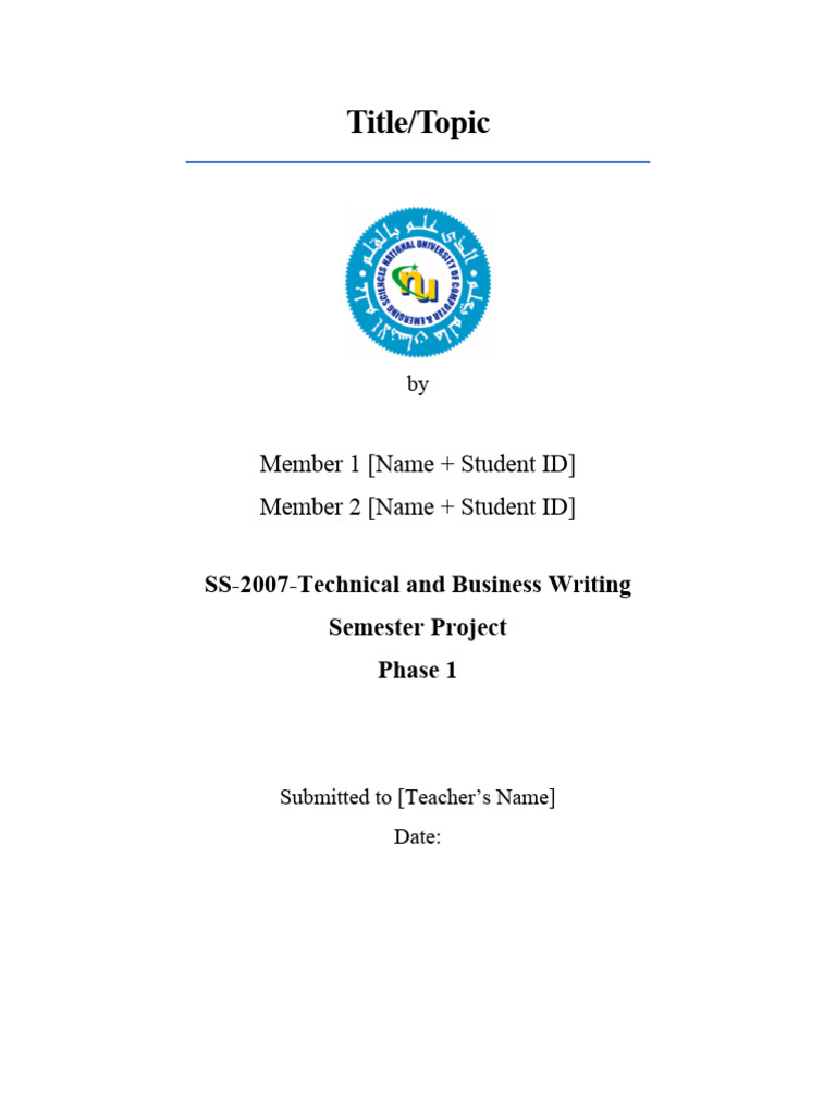 Student Project Needs Analysis | PDF | Methodology | Cognition