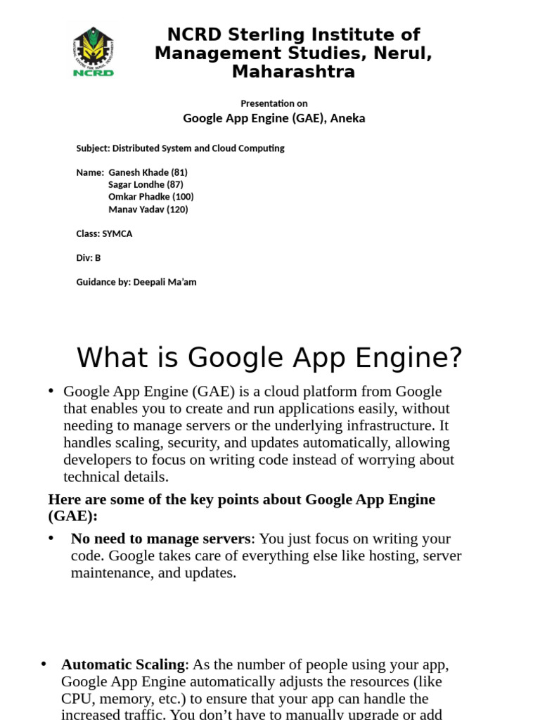 DSCC (Final) | PDF | Cloud Computing | Computer Science