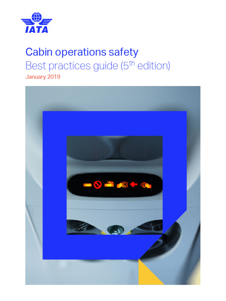 Cabin Operations Safety Best Practices Guide Ed5 | PDF | Flight ...