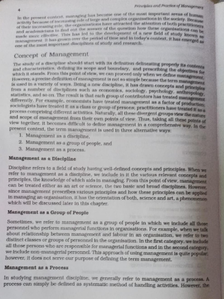 Principles of Management | PDF | Theory | Science