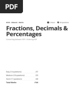 Exam Questions - Recurring Decimals | PDF | Decimal | Numbers