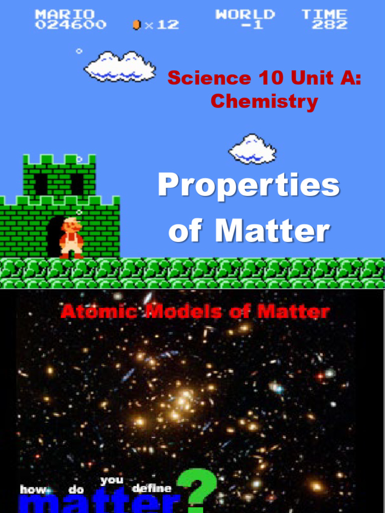 1-_Chemistry_Intro | PDF | Atoms | Chemistry