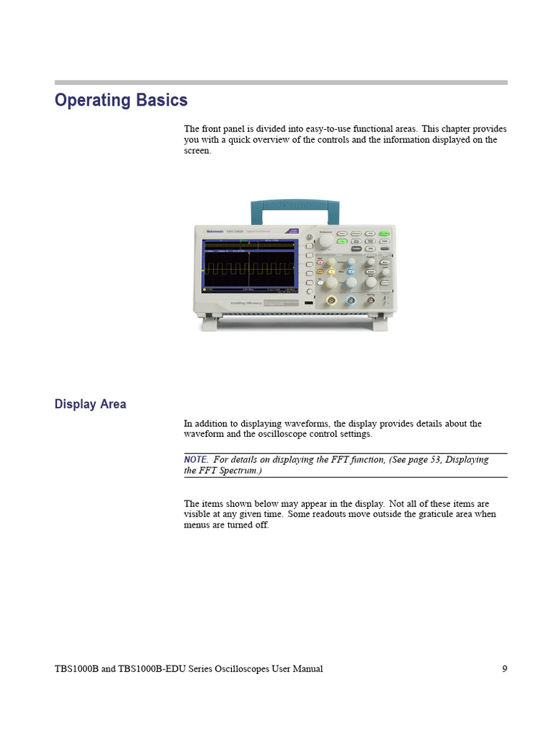 Oscilloscope_Manual | PDF | Telecommunications Engineering | Computer Engineering