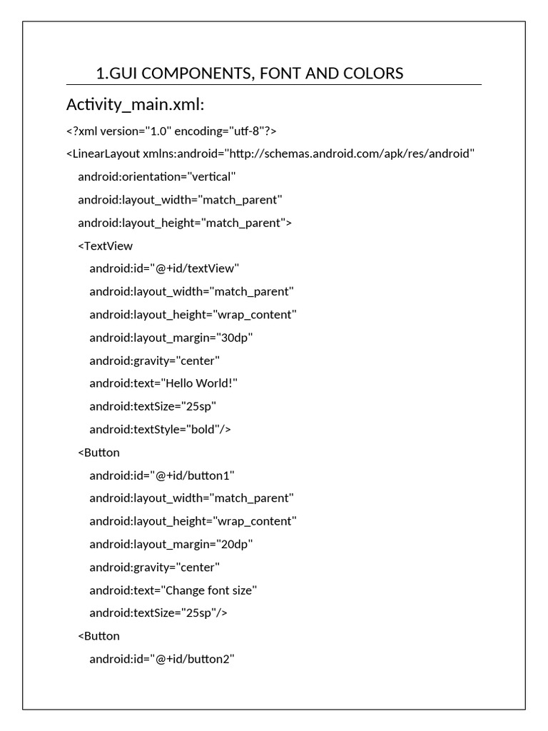 Mobile Application Development Programs Hemesh Pdf Android Operating System Computer File
