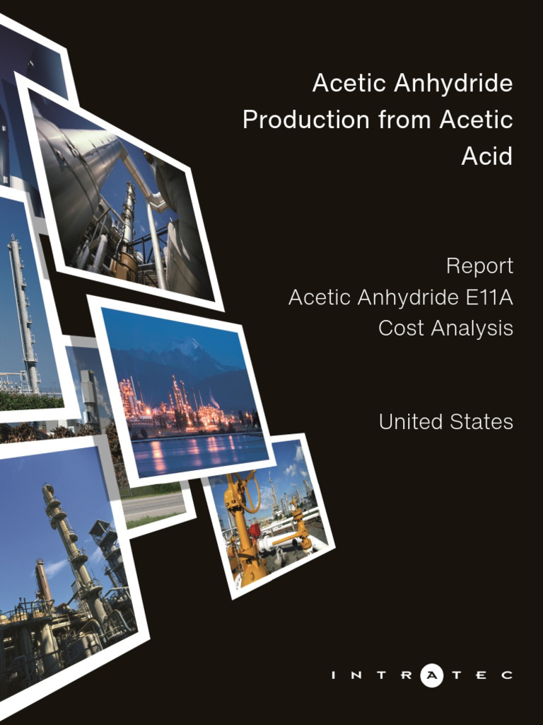 Acetic Anhydride Cost Analysis Report | PDF | Acetic Acid | Chemistry