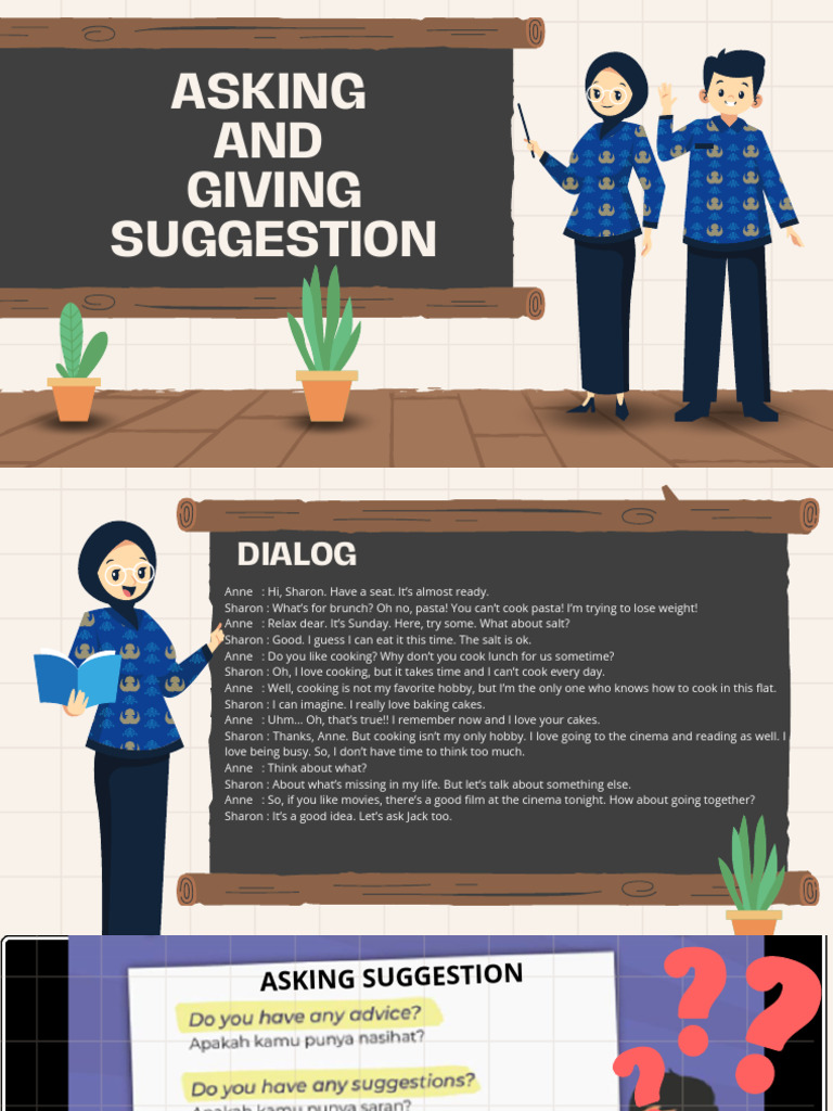 Asking and Giving Suggestion - 20241117 - 220005 - 0000 | PDF