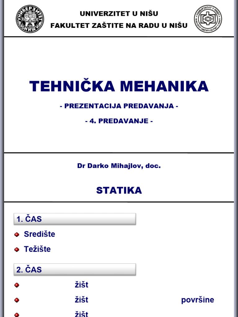 Predavanje | PDF