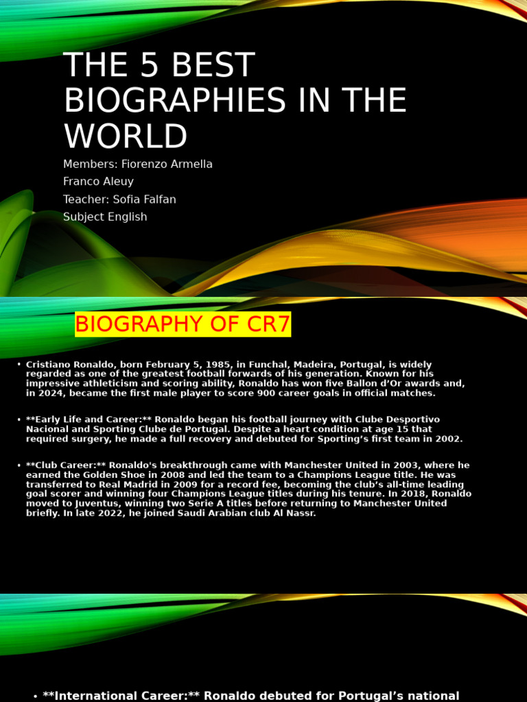 The 5 Best Biographies in The World | PDF | Lionel Messi | Fc Barcelona