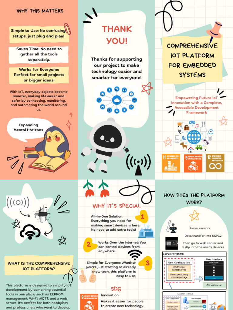 Brochure Embedded System | PDF | Internet Of Things | Computing