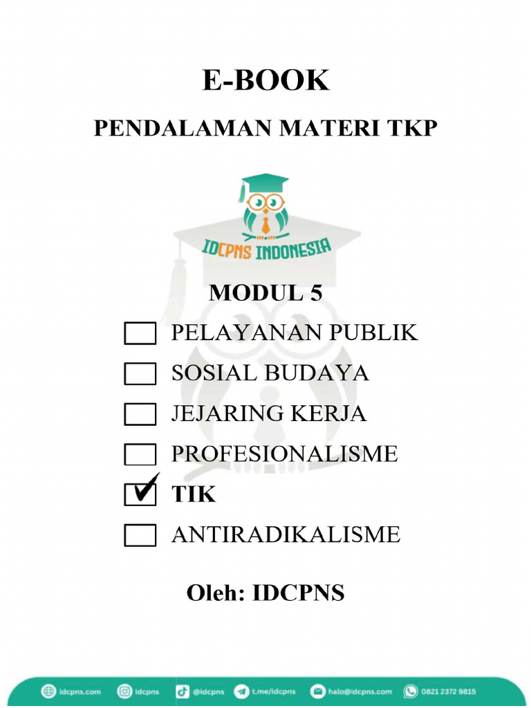 1722146432-Modul 5 (TKP) - Tik | PDF